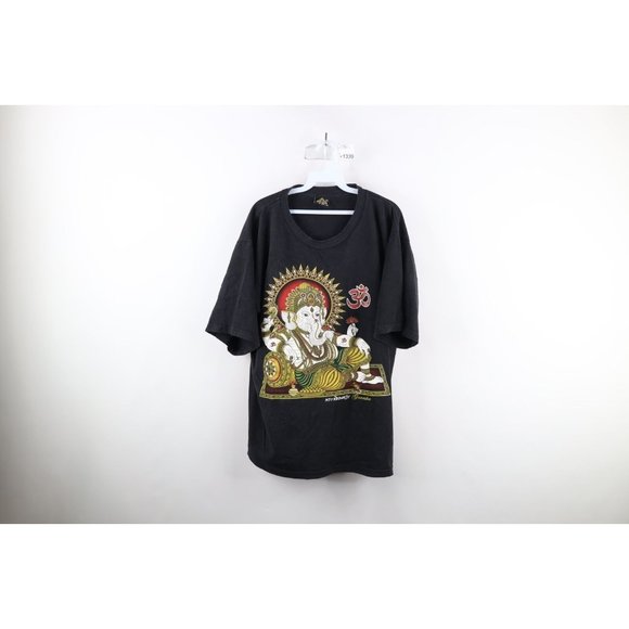 Vintage | Shirts | Vintage Streetwear Mens Xl Faded Ganesha Hindu God ...